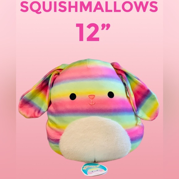 Kellytoy | Toys | Squishmallows Mallow 2 Danya Easter Bunny Fuzzy Belly ...